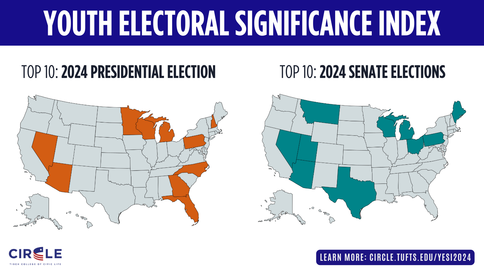 Where Youth Can Influence 2024 Elections | CIRCLE